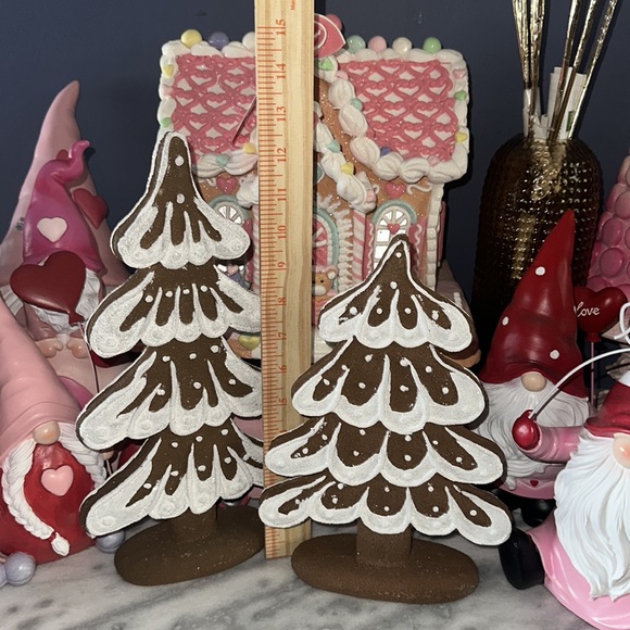 Raz Imports | Holiday | Gingerbread Trees Set Of 2 | Poshmark